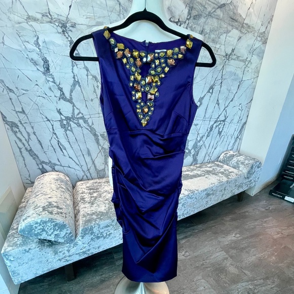 Cache | Dresses | Cache Purple Dress | Poshmark